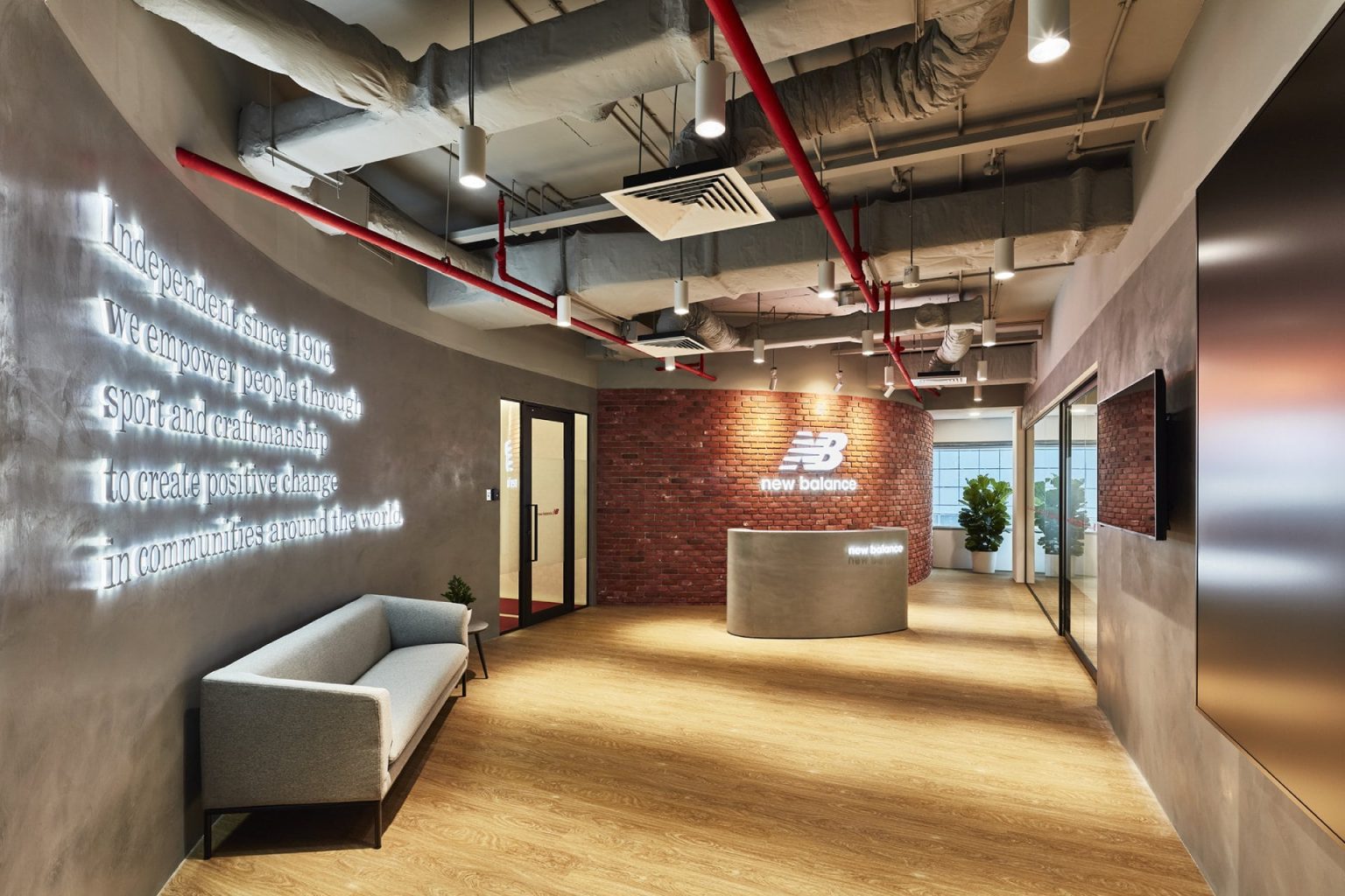 New Balance Singapore Office Fit-Out - Sennex
